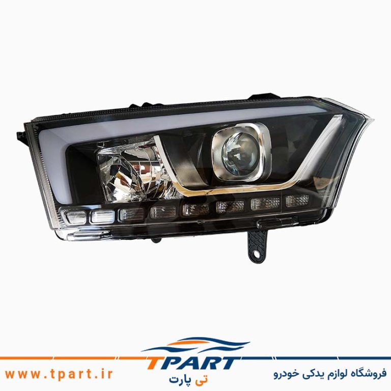 چراغ جلو دنا پلاس سمت راننده تی پارت